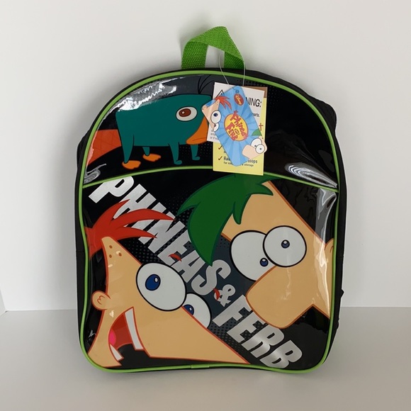 Disney | Accessories | Phineas And Ferb Kids Backpack | Poshmark